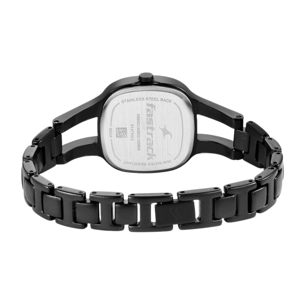 Fastrack Pulse Quartz Analog Mother Of Pearl Dial Metal Strap Watch for ...