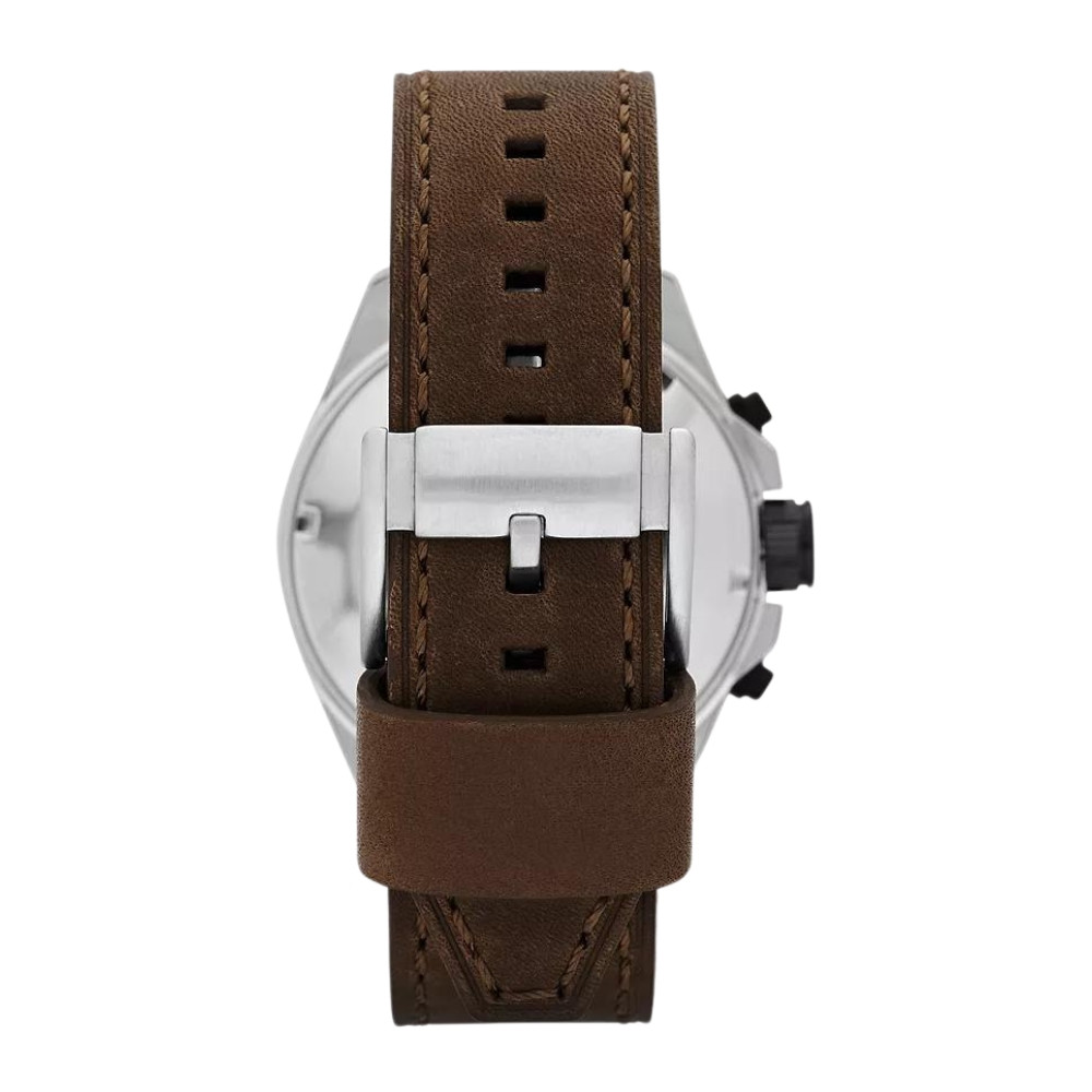 Decker Chronograph Brown Leather Watch CH2882