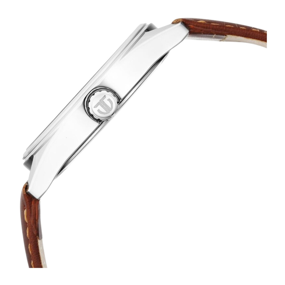 Titan Quartz Analog Blue Dial Leather Strap Watch for Men NR1866SL01