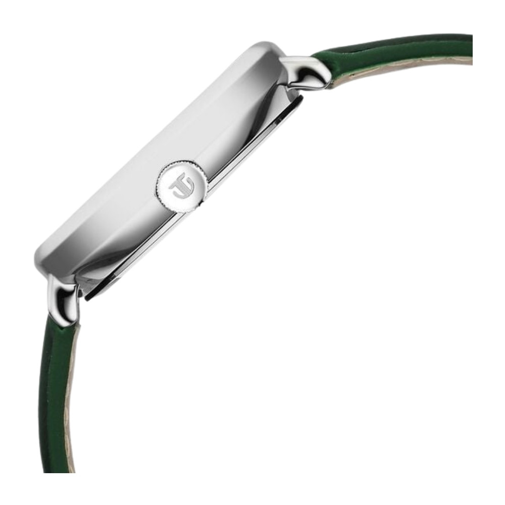 Titan Neo Curve Quartz Analog with Date Green Dial Leather Strap Watch ...